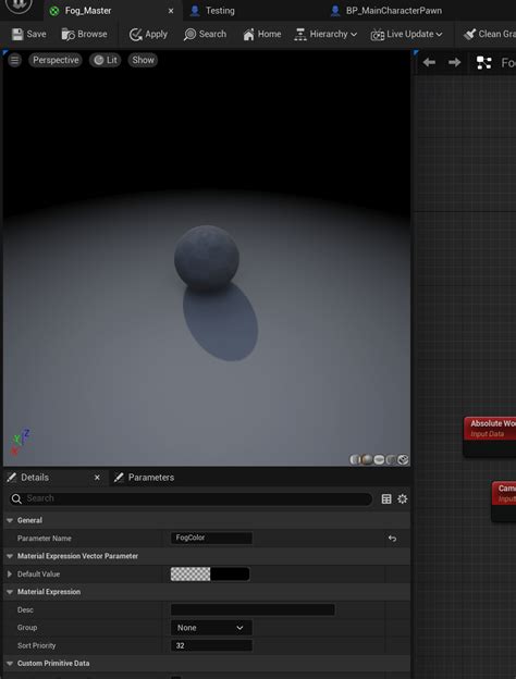 Full Ue5 Engine Broke Post Process Distance Effect From Camera R Unrealengine