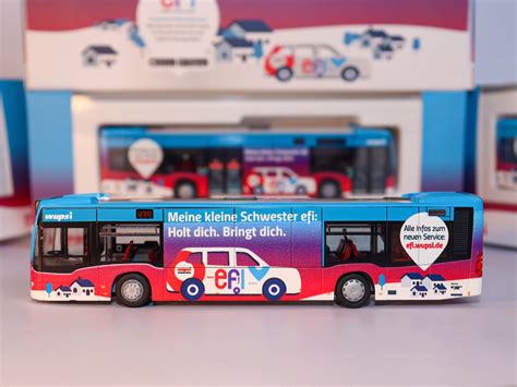 Wupsi Sondermodell Wupsi Citaro C2 Efi Wagen 6 Efi Busmodell Rietze