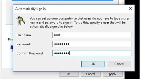 How To Automatically Login In Windows 10