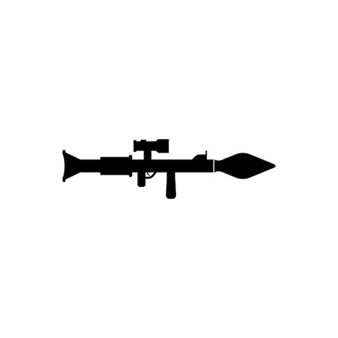 Premium Vector Rocket Launcher Icon