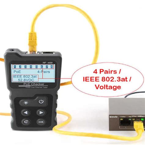 Tester Inline Tester Power Over Ethernet Voltage C Vicedeal