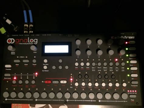 MATRIXSYNTH Elektron Analog Four Synthesizer Sequencer