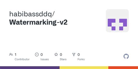 Github Habibassddq Watermarking V