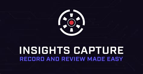 Insights Capture Record And Review Made Easy