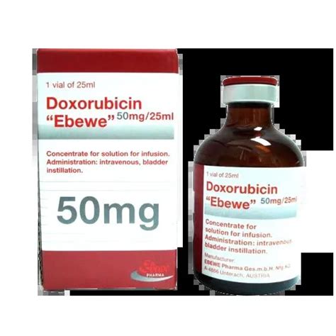 Doxorubicin Iv 50 Mg Ml Injection Uses Side Effects Price And Dosage Osudpotro