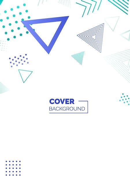 추상적 인 모양 80 년대 멤피스 기하학적 스타일 평면 및 선 디자인 요소로 설정된 현수막 템플릿 4에 대한 복고풍 예술은 배너