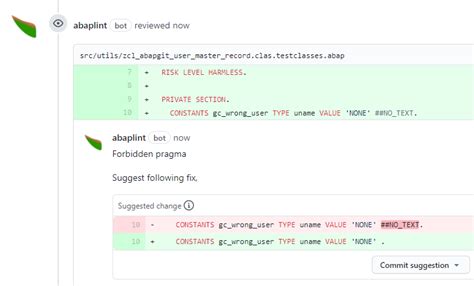 Abaplint App ABAP Static Analysis Continuous Integration