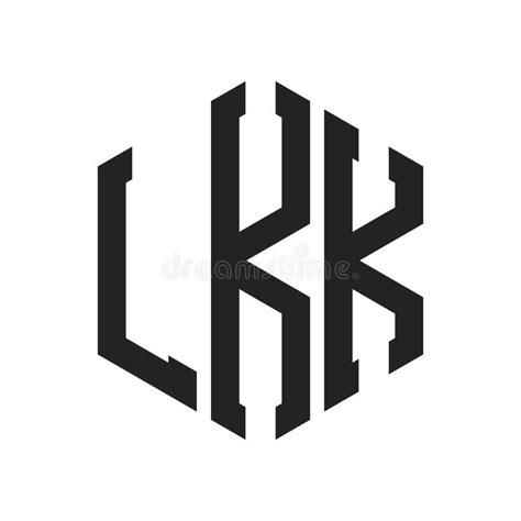 Lkk Logo Design Initial Letter Lkk Monogram Logo Using Hexagon Shape