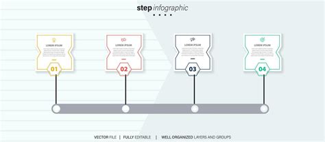 Set Of Infographics Elements Data Visualization Template Design Vector