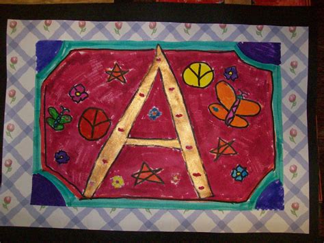 Cce Art Happenings Illuminated Initials