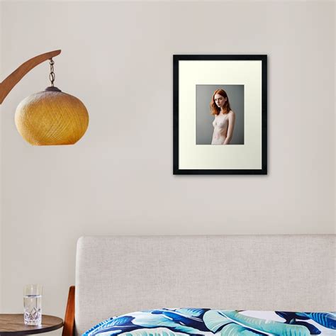 Pale Ginger Portrait Art Print For Sale By Pale Ginger Redbubble
