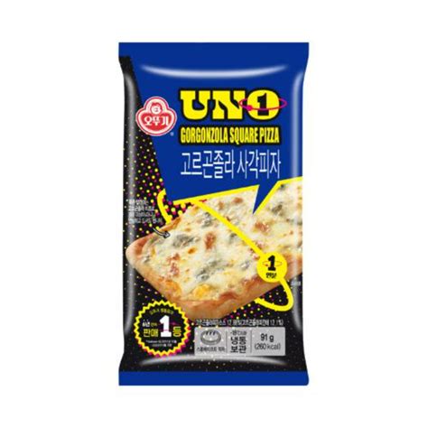 오뚜기 고르곤졸라 사각피자 91g 배민 장보기∙쇼핑