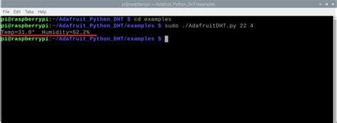 Lab1 — M23 — Python Read Dht 22 Temp And Show On Max7219 Display For