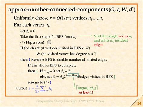 Ppt Approximating The Minimum Spanning Tree Weight In Sublinear Time Powerpoint Presentation