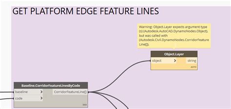 Get Corridor Feature Line Layer Civil3d Dynamo