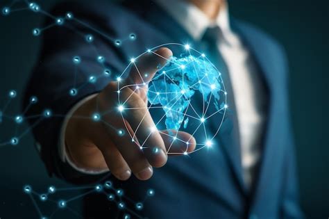 Premium Photo Open Data Businessman Touching The Open Data Icon And Global Technological