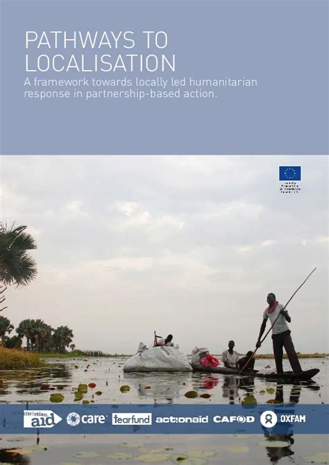 Pathways To Localisation A Framework Towards Locally Led Humanitarian Response In Partnership