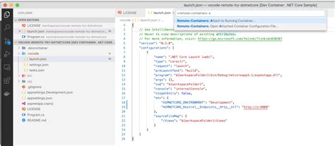 Not Seeing The Remote Containers Add Development Container