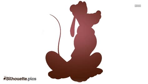 Pluto Silhouettes Clip Art Library