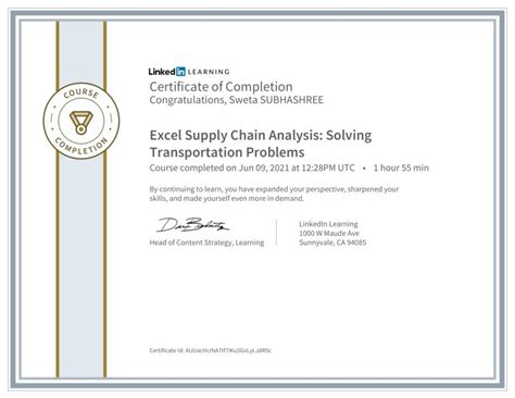 Sweta Subhashree On Linkedin Tcs Supplychainanalytics Msexcel