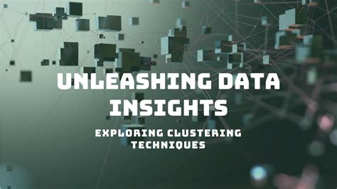 clustering techniques in data science