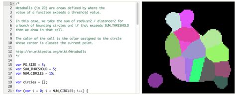 Metaballs And Marching Squares