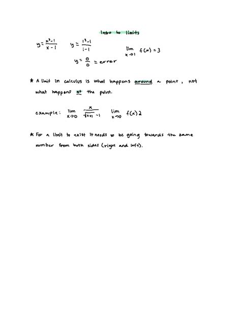 Calculus 1 Chapter 12 Intro To Limits 3 I 13 I Y X Y I L I Lim F X