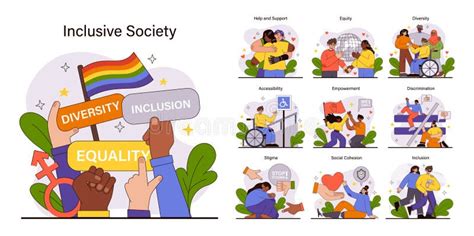Inclusive Representation Stock Illustrations 671 Inclusive