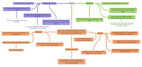 Paxlovid Coggle Diagram