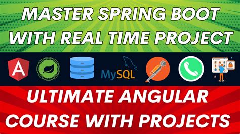 Spring Boot And Angular Course