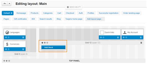 how to manage blocks — cs cart 4 17 x documentation