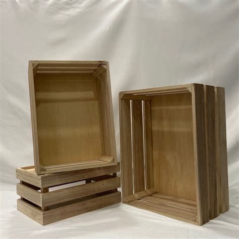 Wooden Crates Furniture And Home Living Home Decor Other Home Decor On Carousell