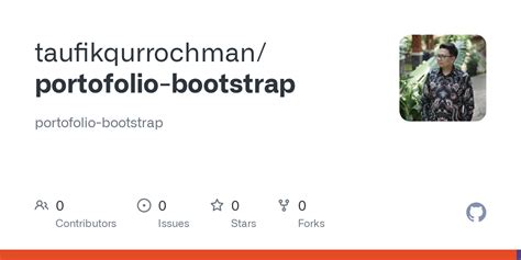 Github Taufikqurrochmanportofolio Bootstrap Portofolio Bootstrap