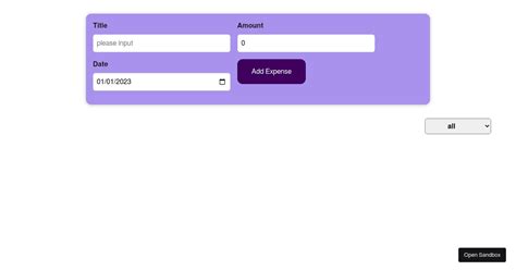 Udemy React Codesandbox