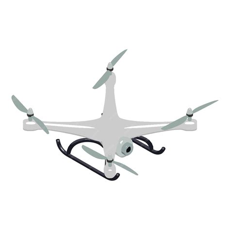 Premium Vector Camera Drone Icon Isometric Of Camera Drone Vector Icon For Web Design Isolated