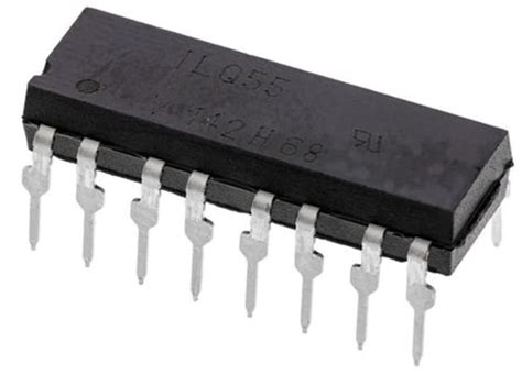 ILQ Vishay Vishay ILQ DC Input Darlington Output Quad Optocoupler Through Hole Pin
