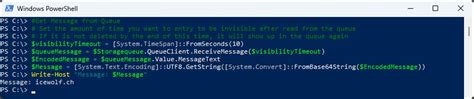 Use Azure Storage Queue With Powershell Icewolf Blog