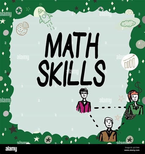 Conceptual Caption Math Skills Business Concept Starting To Learn How