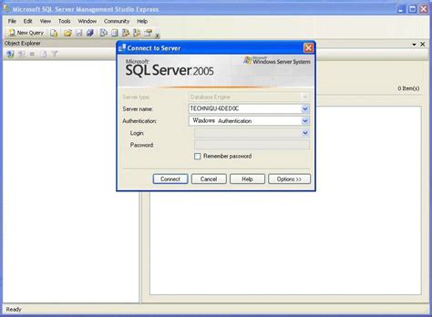 Login Creation In Sql Server 2005 For Sql Server Authentication Mode