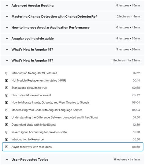 Angular19 Angularcourse Asyncreactivity Angularlearningjourney