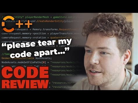 Free Video Code Review Improving Code Quality And Structure From The Cherno Class Central