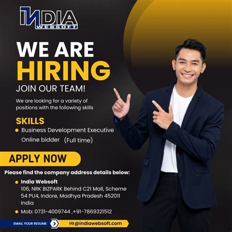 India Websoft On Linkedin Hiring