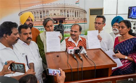 Adhir Ranjan Chowdhury On Nishikant Dubeys Deleted Statements Re