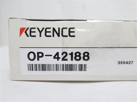 Keyence Op 42188 Connector Cable M8 L Shaped 10m Pvc Austin