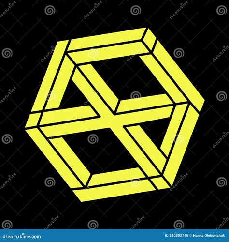 Escher Paradox Geometry Optical Illusion Object Sacred Geometric