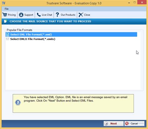 How To Get An EML File Into Different File Formats