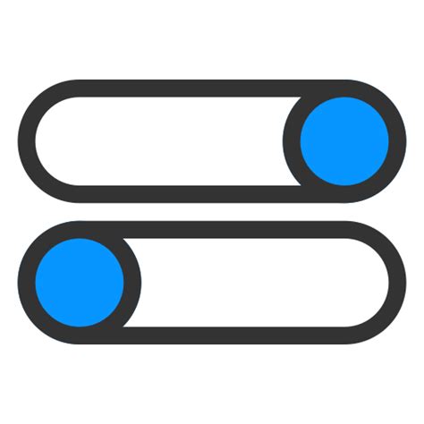 Toggle Button Generic Color Lineal Color Icon