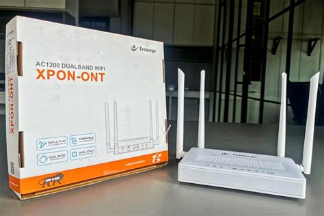 Secureye Dual Band Ont Wifi Modem Router With Voice Port At Rs Piece Gigabit Passive