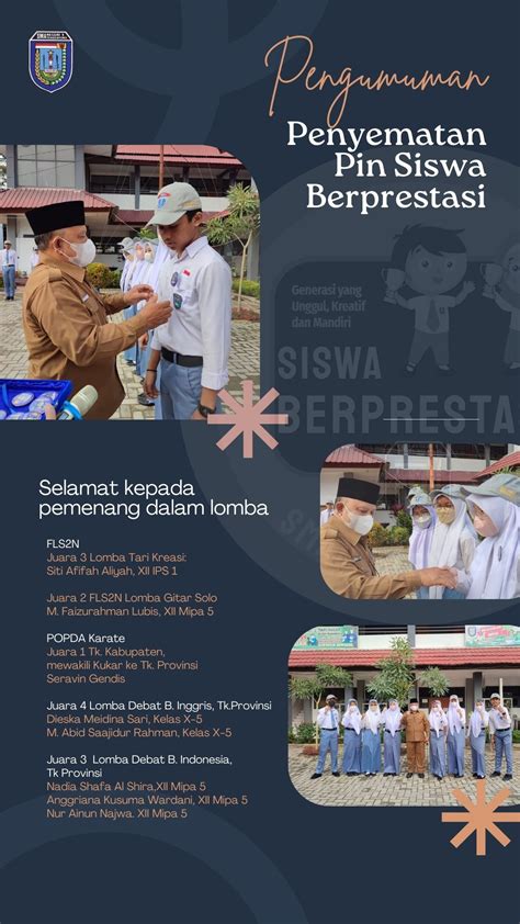 Siswa Berprestasi SMAN 1 TENGGARONG