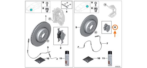 Комплект тормозных колодок задних Bmw [oem] 34206888835 34 20 6 888 835